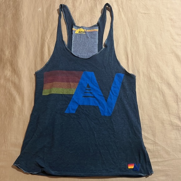 Aviator Nation | Tops | Aviator Nation Logo Tank | Poshmark